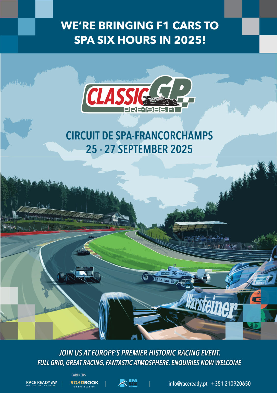 Classic GP – Historic F1 Pre-1986 – DRIVERS – SPA SIX HOURS